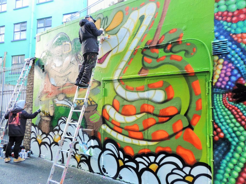 IRELAND: Mighty Murals and Creative Illustrations - KEVIN BOHAN ...