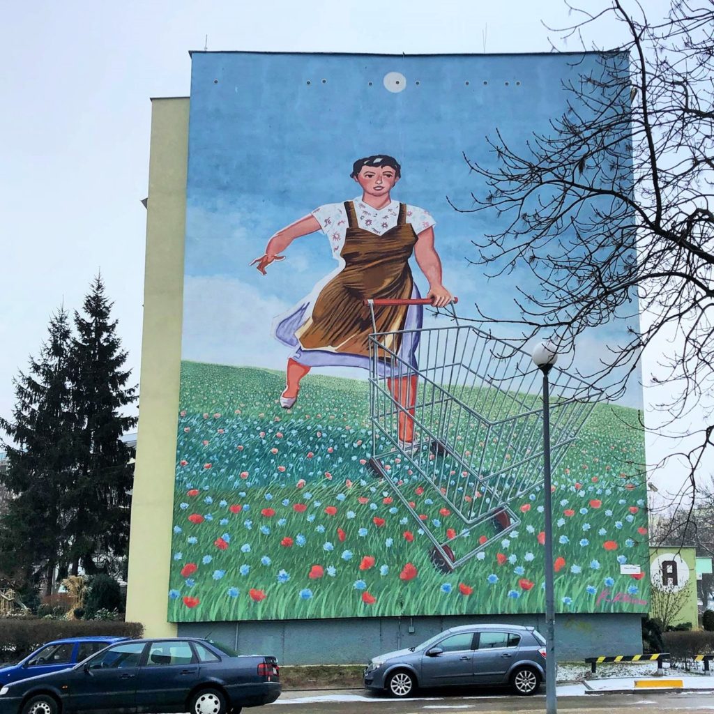 POLAND: Streetart Gdansk - Mighty Murals in Super Size - Vagabundler