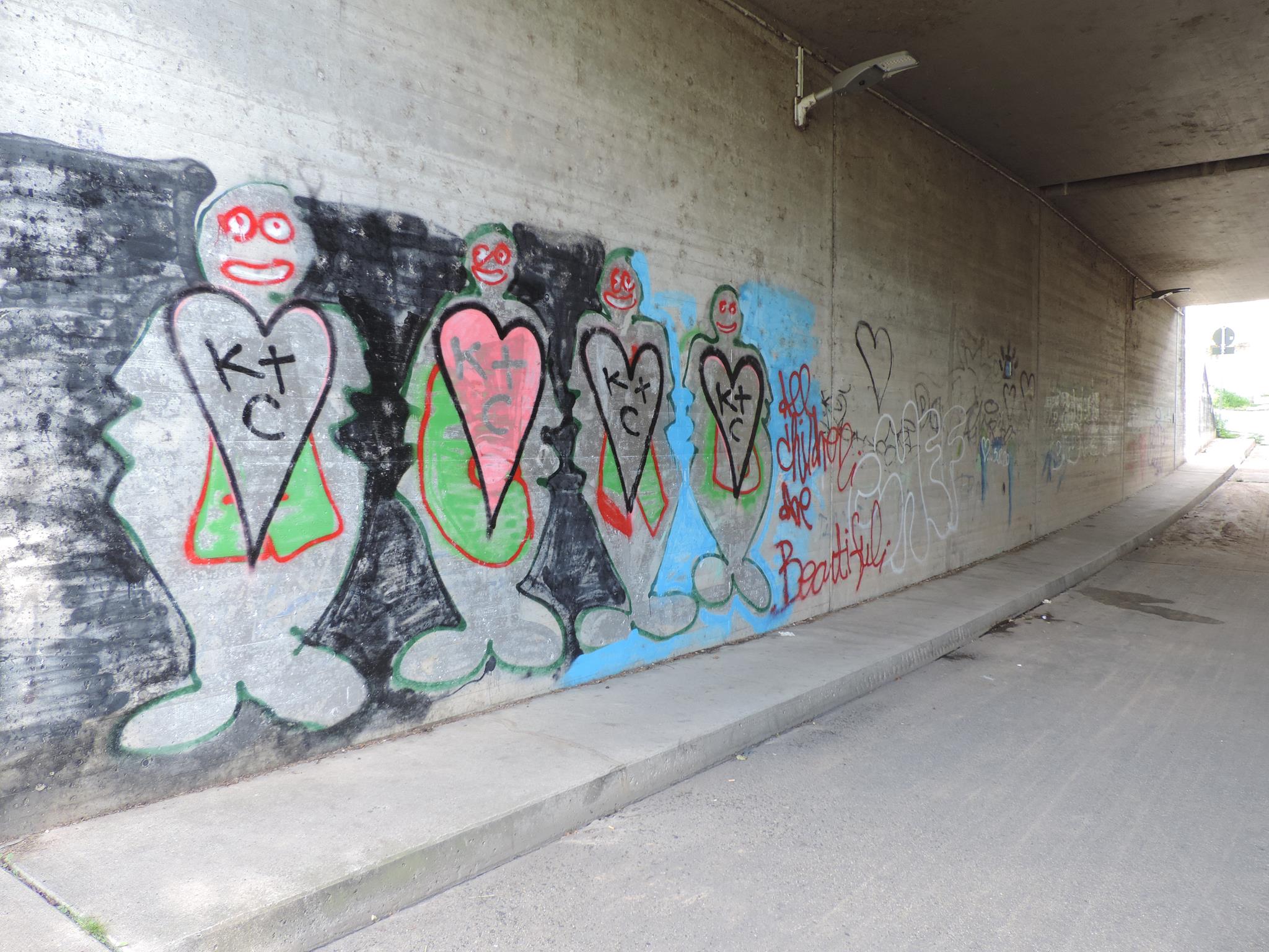 GERMANY: Streetart Raunheim - Main Underpass - Highway Bridge | Vagabundler