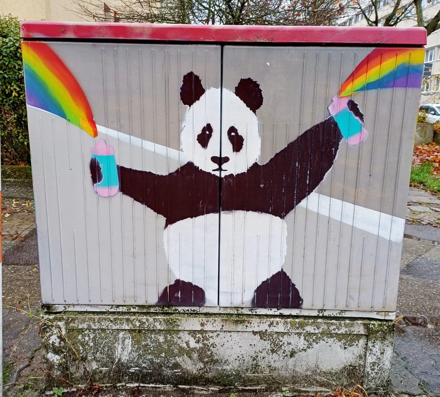 GERMANY: Streetart Berlin - Karlshorst - Cäsar 17 - Vagabundler