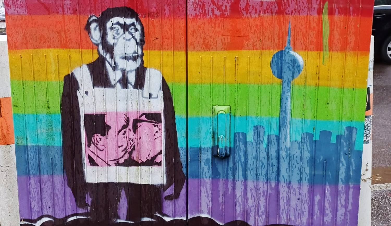 GERMANY: Streetart Berlin - Karlshorst - Cäsar 17 - Vagabundler